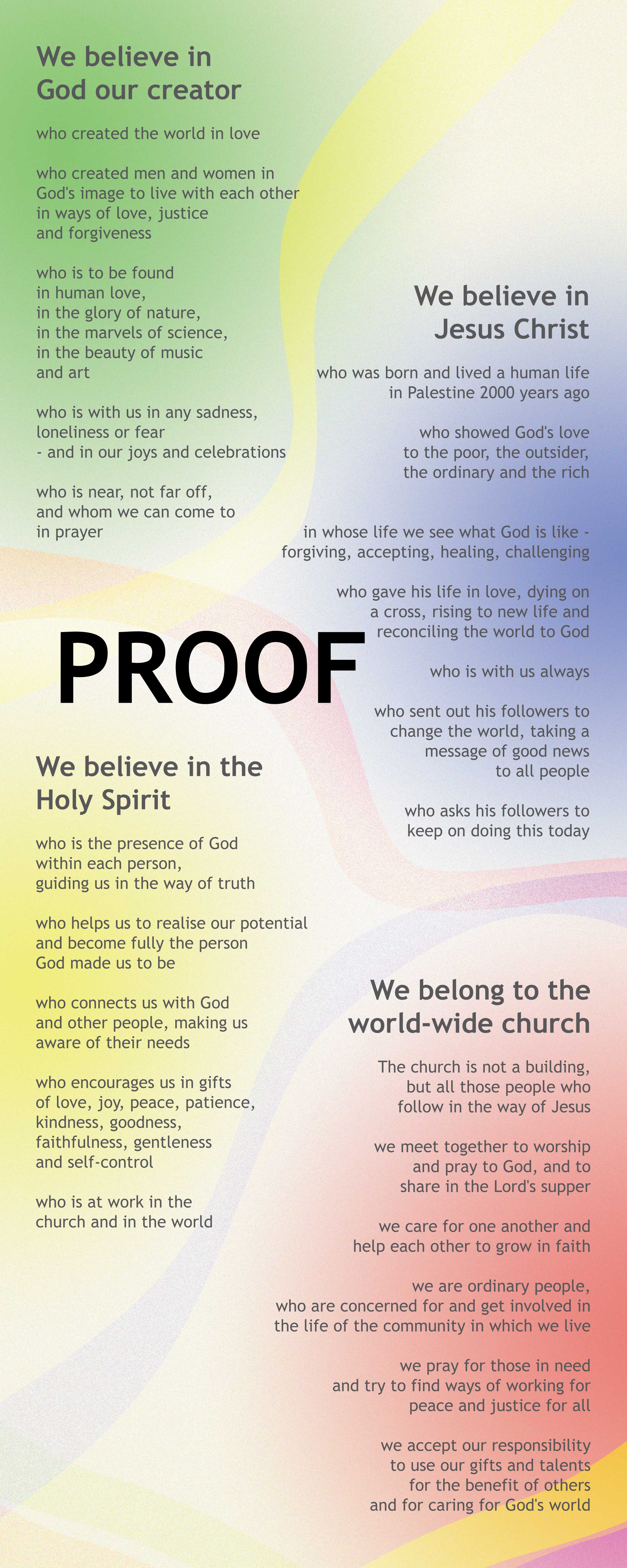 Traditional Creed Pull-Up banner